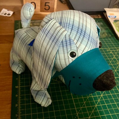 Stuffed Animal Standing Puppy Dog PDF Sewing Patterns & Tutorials ...