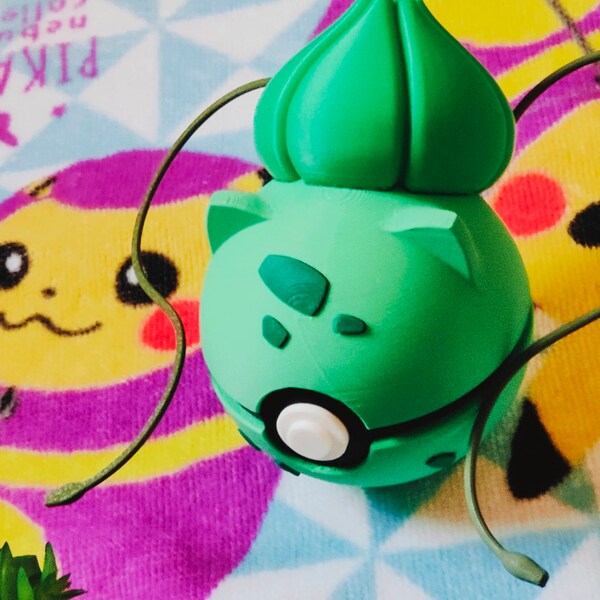 Bulbasaur, Ivysaur & Venusaur Evolution Line, Character Critterball ...
