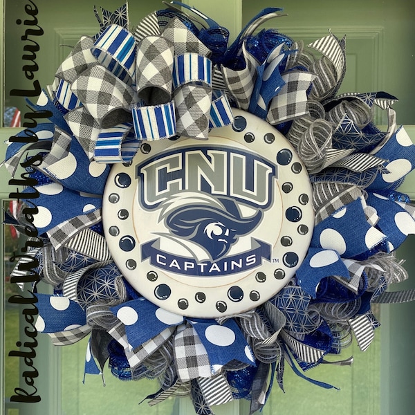 Christopher Newport University Captains CNU Vinyl Mascot Decal Sticker ...