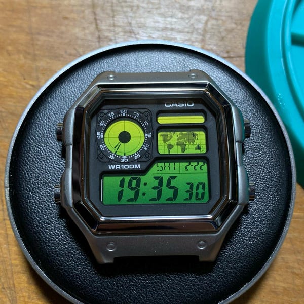 Casio AE-1200 Gradient Filter Screen - Etsy