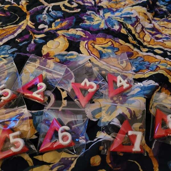 Delta Line Number Lapel Pin - Etsy