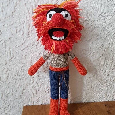 ANIMAL Muppet PDF Crochet Pattern the Muppet Show the Electric Mayhem ...