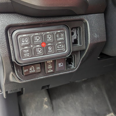 Toyota Tacoma 3RD Gen Switch Panel Modeled for Switchpros SP9100 8 ...