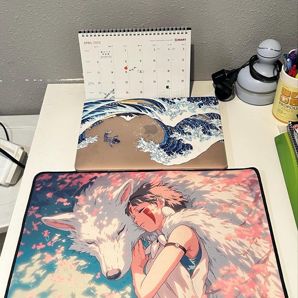 Wolf Art Print - Aesthetic Animal Poster - Japanese Ukiyo-e Style ...