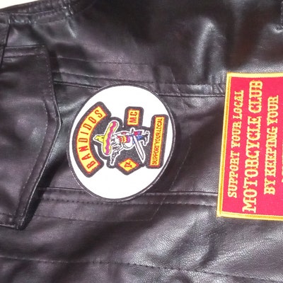 Mongol's M C Front Patch Set - Etsy