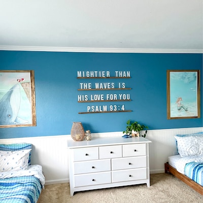 Letter Ledge Set With Acrylic Letter & Number Pack 40 Letter Ledges ...