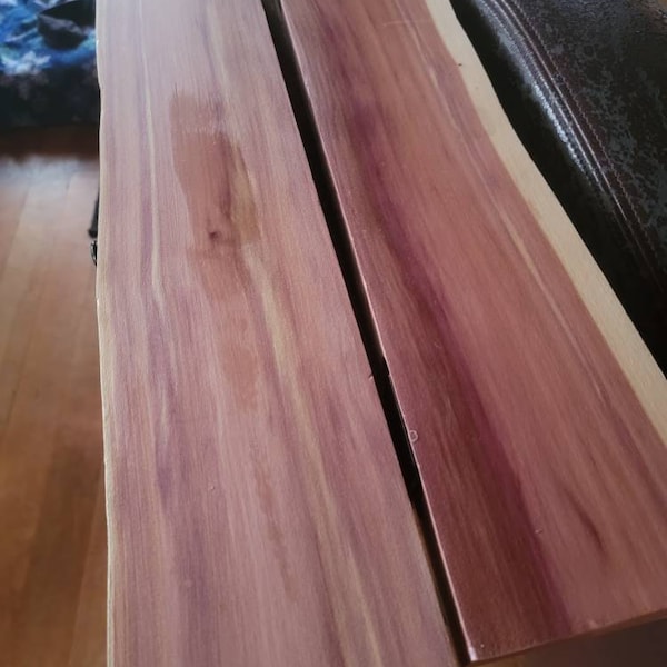 Floating Shelf / Rustic Live Edge Shelf / Heavy Duty Shelf / Wall Decor ...