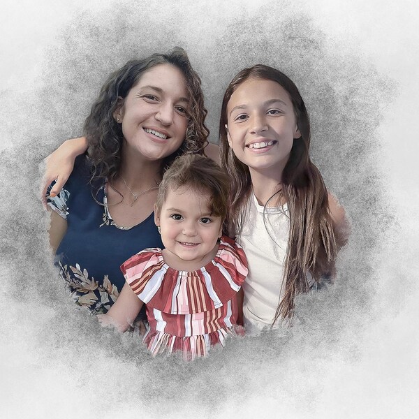 Add Deceased Parent to Wedding Photo – Realistic Color Portrait ...