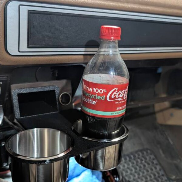 1967 Chevrolet Camaro Console Drink Holder - Extra Large Stainless ...