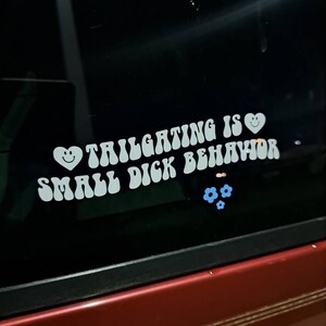 Tailgating Vinyl Decal Funny Car Decal Car Window Decal - Etsy