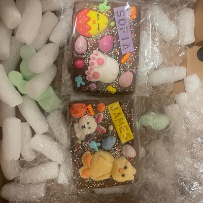 Milk Chocolate Loaded Easter Slab easter Chocolate Gift Belgian Milk ...