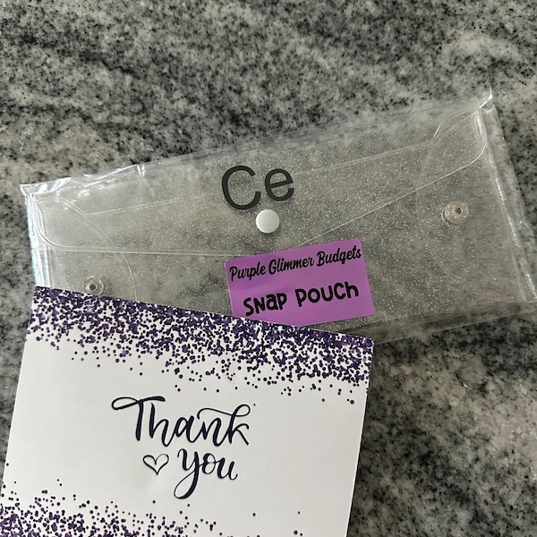 Disc Bound Clear Cash Envelopes Envelopes, Savings Envelopes, Cash ...