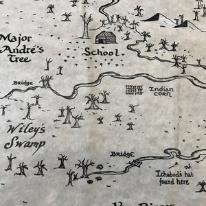 Sleepy Hollow Map - Etsy