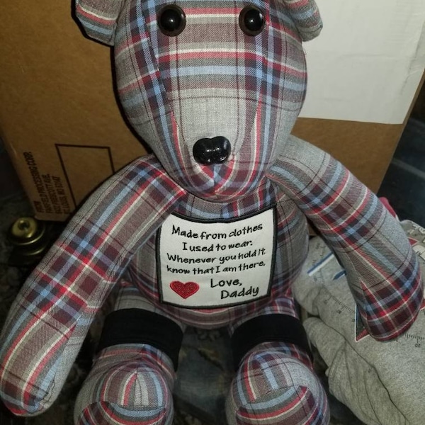 Handmade Memory Bears: the Perfect Keepsake Gift for Preserving ...