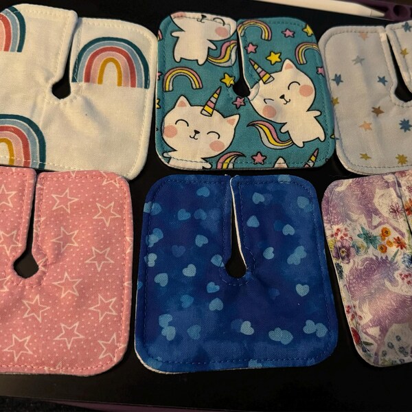 Solid Color Trach Pads Tracheostomy Pad Trach Dressing Tracheostomy ...