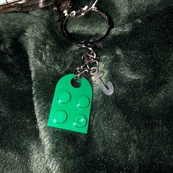Personalized Love Heart Keychain Made From Bricks - Etsy UK