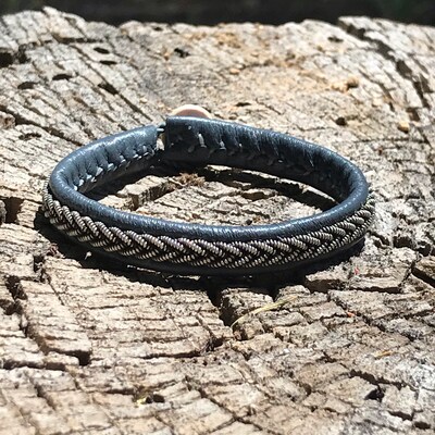 SUN DOG // Reindeer Leather Bracelet / Sami Craft / Saami Handicraft ...