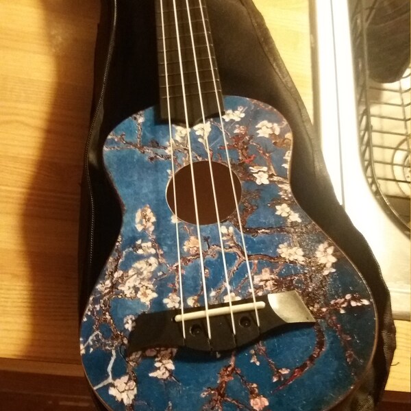 Beautiful Illustrations-handmade Custom Ukulele - Etsy