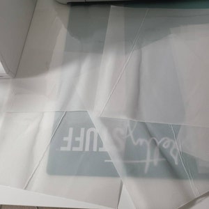 Sticky Flock Template Material Sheets Rhinestone Stencil Designs for ...