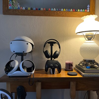 Playstation 5 Dual Controller Holder Clip Works With PS5 Slim and Full ...