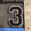 3 Numbers College Varsity Letterman Embroidered Iron on Patch Varsity ...