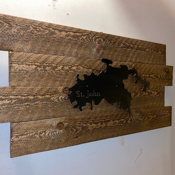 Ohio HOME Sign. Rustic Wood and Metal Unframed - Etsy