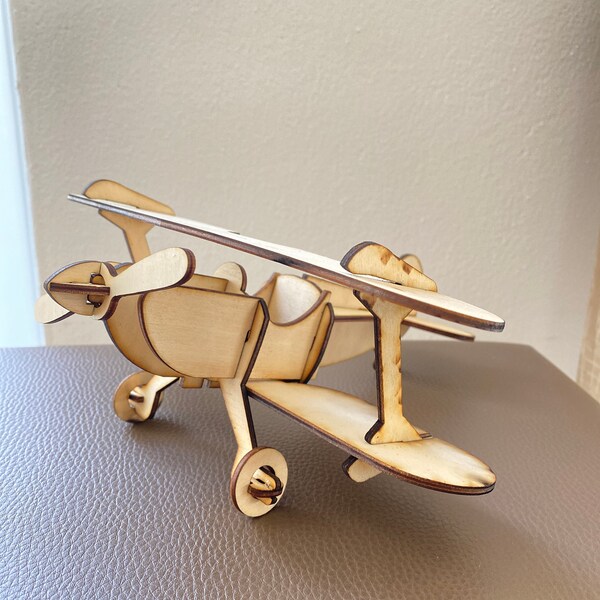 Plane Digital File for Laser and CNC 3mm | SVG Ai Pdf Dxf Eps | Laser ...