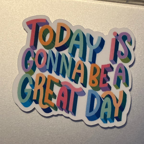 Sprinkle Kindness Like Confetti Sticker, CLEAR Background, Waterproof ...