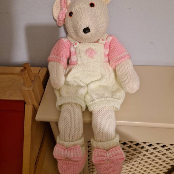 BO Rabbit / Bunny Toy Knitting Pattern / Lapland Visitors Part 1 / Plus ...