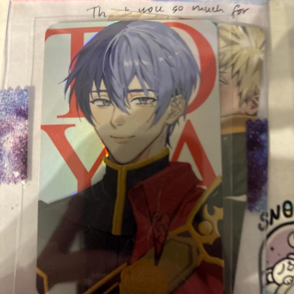 PRSK Holographic UV Foil Photocards [B Grade] - Akito Toya Rui - Etsy
