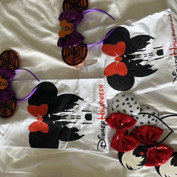 Cruella Ears, Villian Ears, Disney Villian Ears, 101 Dalmatians Ears ...