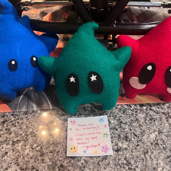 Super Mario Galaxy Luma Plushie - Etsy