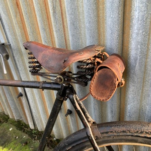 Leather Mini Carry Handle for BROMPTON Handgrip Bike Bicycle Frame ...