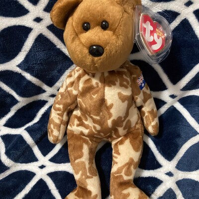 Ty osito the Bear Beanie Baby Vintage Rare and - Etsy