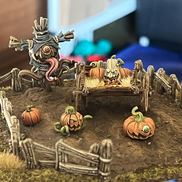 Dnd Cemetery Graveyard Gates Tabletop Village Tabletop Scatter Terrain ...