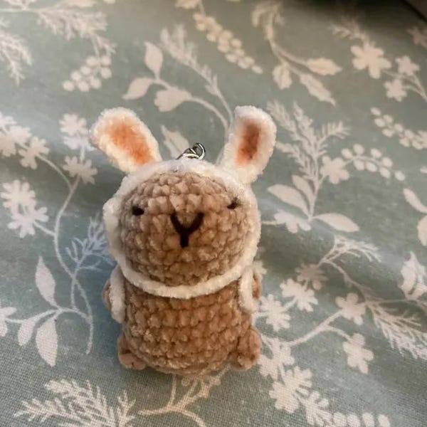 Amigurumi Mini Mallard Duck Crochet Keychain, Duck Crochet Keychain ...