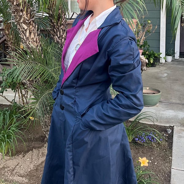 Basic Trench Coat Sewing Pattern + Guide - Sizes US2 - US20! A4, A0 and ...