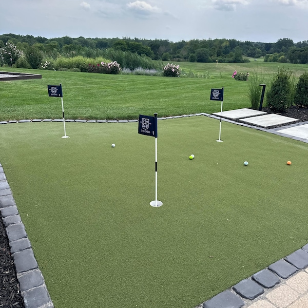 Multi-set - Custom Mini Golf Flag - 6" X 9" - Etsy