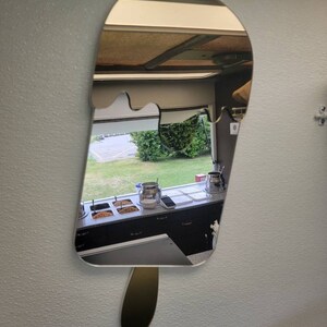 Pop Wave Mirror Wall Art Modern Wall Mirror Cool Mirror - Etsy