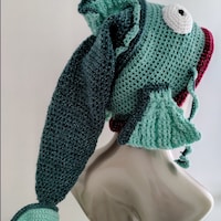 CROCHET PATTERN ONLY - Gyarados and Magikarp Beanie - Etsy Canada