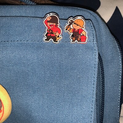 Team Fortress 2 RED Team Acrylic Pins - Etsy