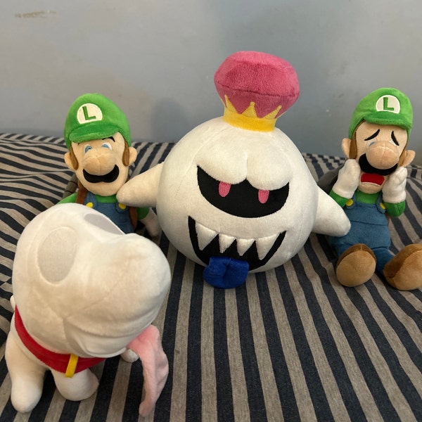 Custom Plush King-boo Black - Etsy