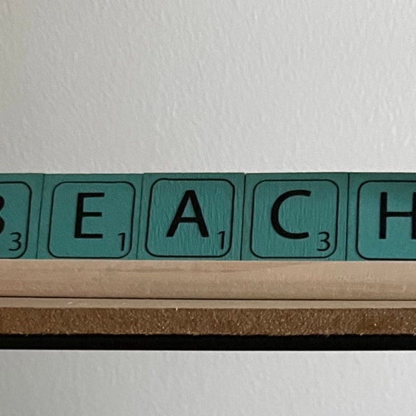 Custom Cut Size Scrabble Tile Holders for 2-20 Letter Words - Etsy