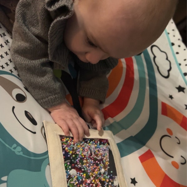 Sensory Toy With River Stones and Tree Branch Pieces for Young Children ...