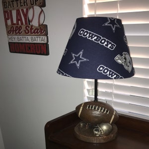 Dallas Cowboys Lamp Shade. NFL. Choose the One You Would Like. Shades ...