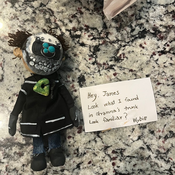 Coraline Doll/wybie With His Mask - Etsy