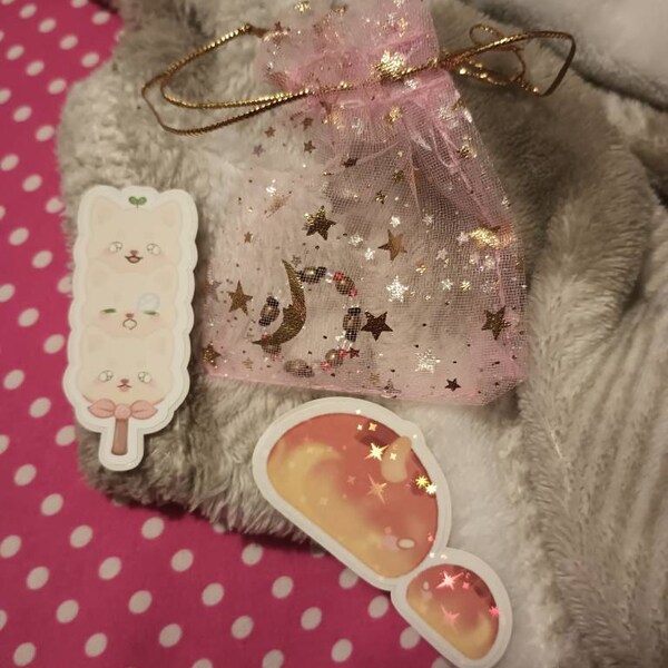 Mushroom Boba Tea Stickers | Kawaii Bubble Tea Stickers | Cute Anime ...