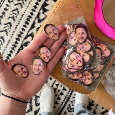 Missing Wedding Guest Printable Face on a Stick Ready to Print DIY Face ...