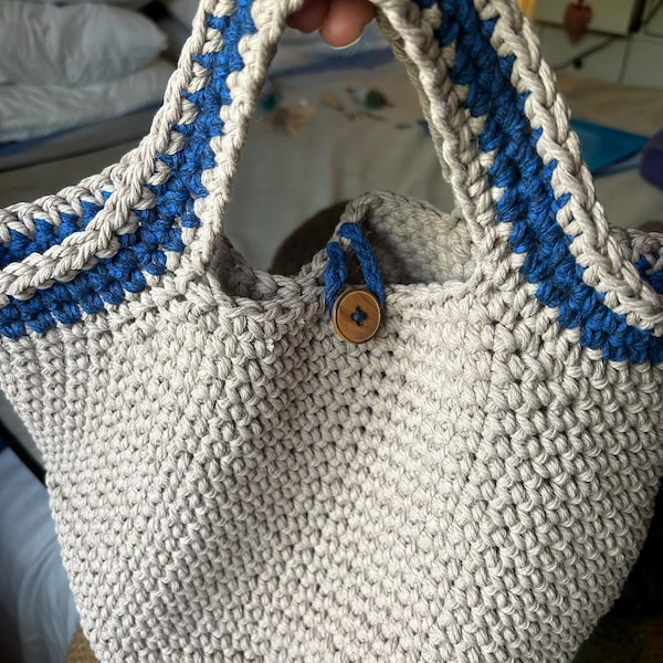 Crochet Bag PATTERN, Bilibag, Pyramid Bag, Pattern & Tutorial, Crochet ...