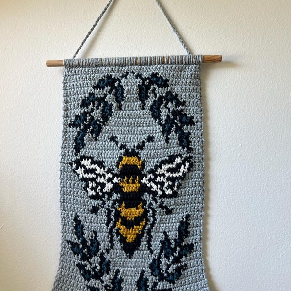 Sweet Bee Tapestry Crochet Pattern PDF | Digital Download Crochet ...